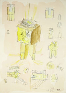DRAWINGS- SCULPTURE – AZBY BROWN ARCHIVE
